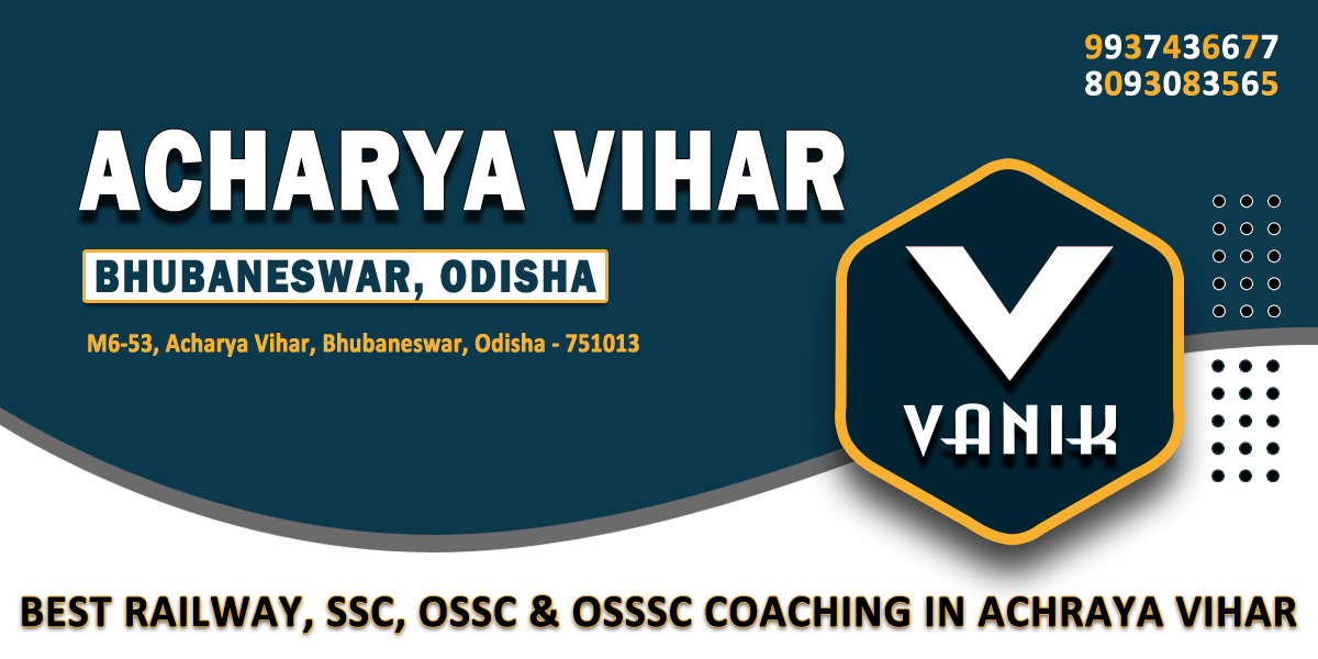 VANIK | Best Institute in Odisha | Coaching for UPSC, OPSC, BANKING ...