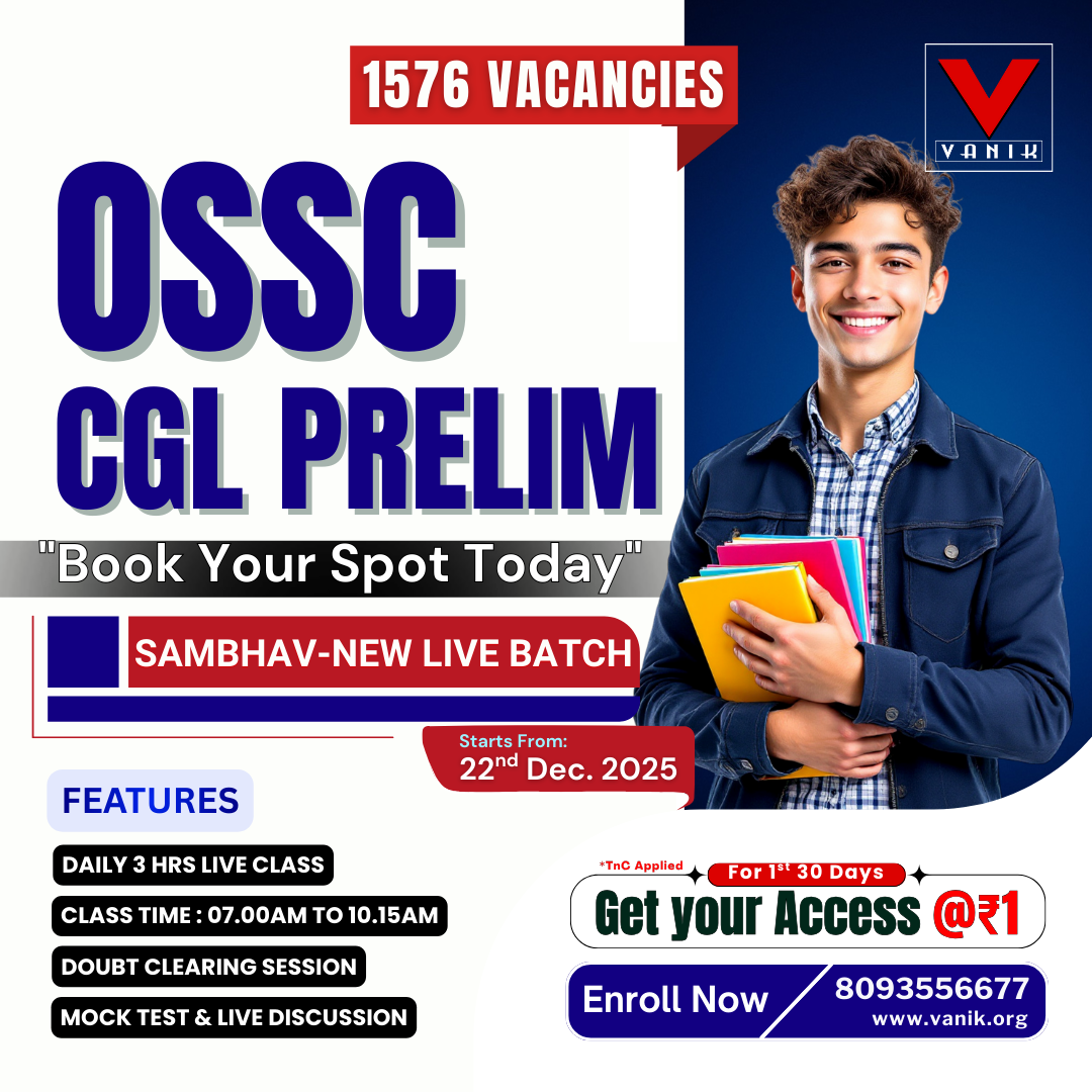 VANIK | Best Institute in Odisha | Coaching for UPSC, OPSC, BANKING ...