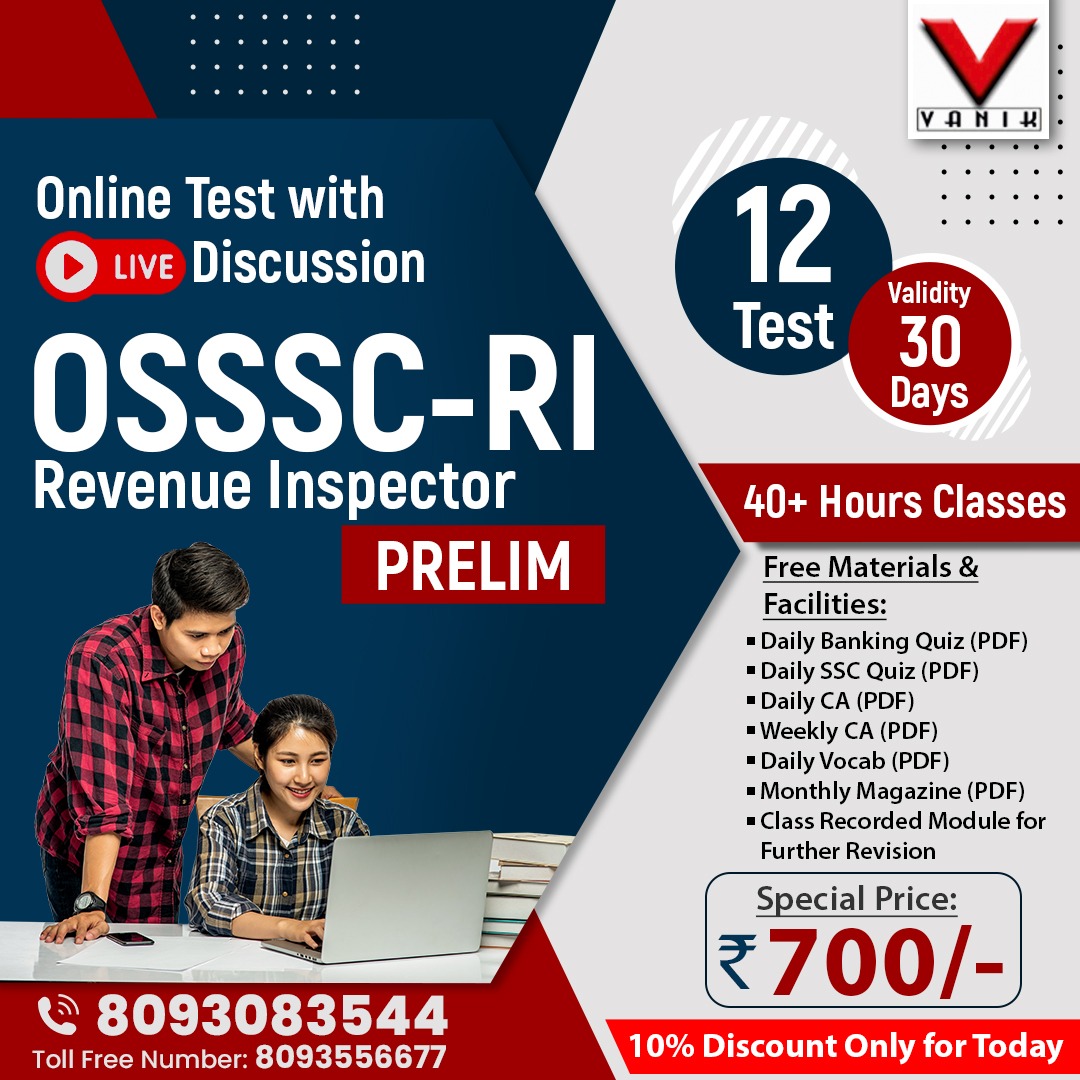 VANIK | Best Institute in Odisha | Coaching for UPSC, OPSC, BANKING ...